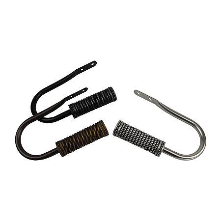 Click here for Rod Desyne Threaded Holdbacks  One Size  Brown prices