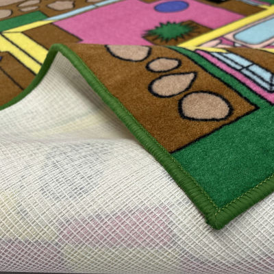 Dollhouse Indoor Rectangular Area Rug