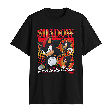 Click here for Mens Crew Neck Short Sleeve Regular Fit Sonic the... prices