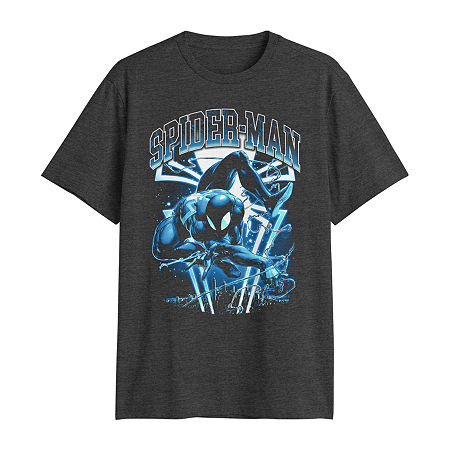 Click here for Mens Crew Neck Short Sleeve Regular Fit Spiderman... prices