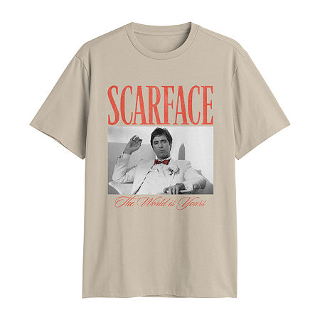 Click here for Scarface Mens Crew Neck Short Sleeve Regular Fit B... prices