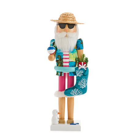 Click here for North Pole Trading Co. 14in Beach Wood Christmas N... prices