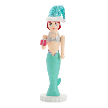 Click here for North Pole Trading Co. 14in Mermaid Wood Christmas... prices