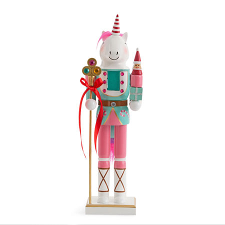 Click here for North Pole Trading Co. 14in Unicorn Wood Christmas... prices