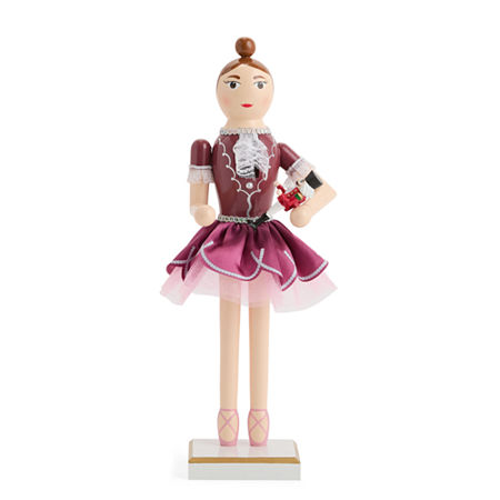 Click here for North Pole Trading Co. 14in Ballerina Wood Christm... prices