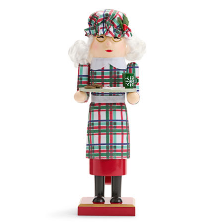 Click here for North Pole Trading Co. 14in Mrs Clause Wood Christ... prices
