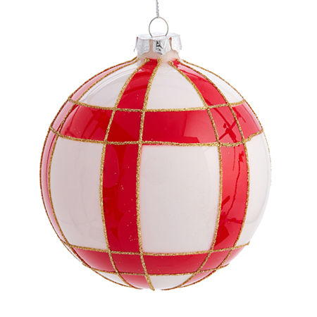 Click here for Martha Stewart Medium Plaid Ball Christmas Ornamen... prices