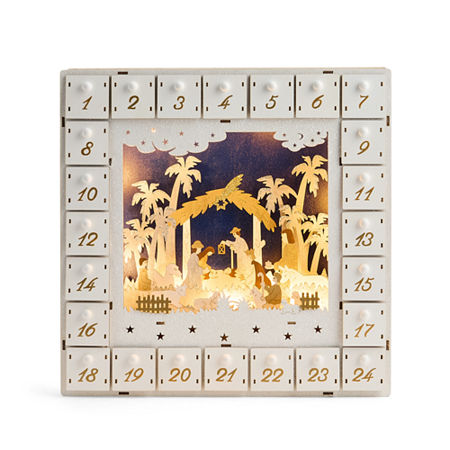 Click here for North Pole Trading Co. Nativity Christmas Advent C... prices