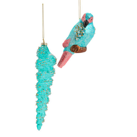 Click here for North Pole Trading Co. Parrot And Shell Set 2-pc.... prices