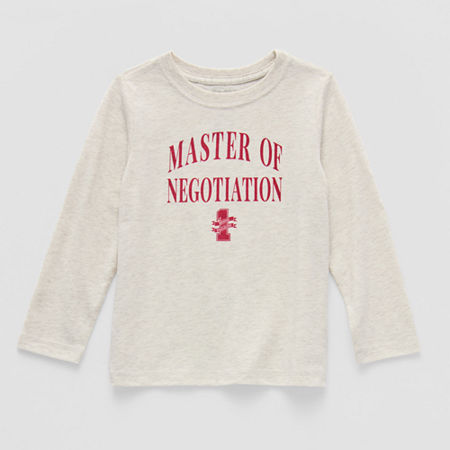 Click here for Okie Dokie Toddler Boys Crew Neck Long Sleeve Adap... prices