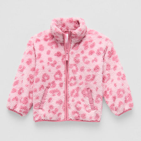 Click here for Okie Dokie Sherpa Girls Midweight Jacket  4t  Pink prices
