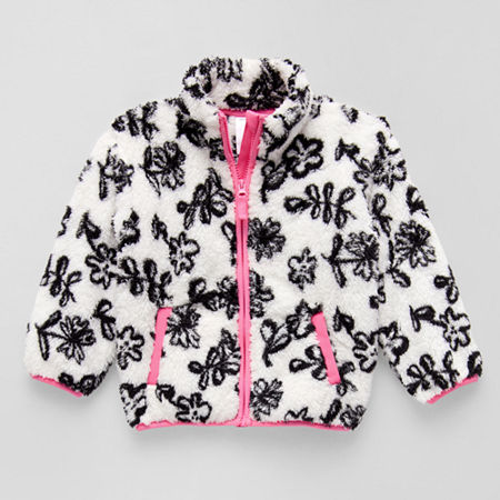 Click here for Okie Dokie Sherpa Girls Midweight Jacket  4t  Whit... prices