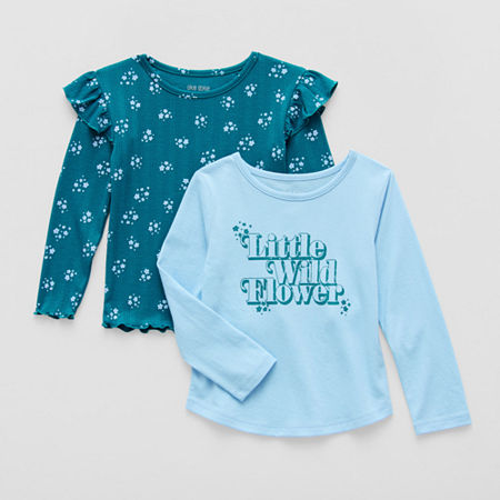 Click here for Okie Dokie Toddler & Little Girls Round Neck Long... prices