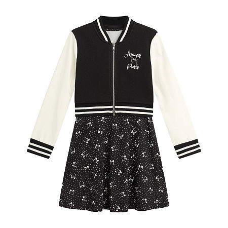 Click here for Knit Works Big Kid Girls Dress Set  7  Black prices