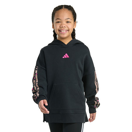 Click here for adidas Big Girls Long-Sleeve Printed 3-Stripes Sli... prices