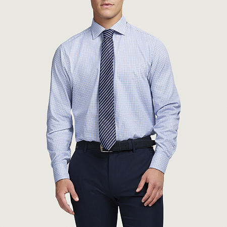 Click here for IZOD Royal Textured Mens Easy Care Wrinkle Free Lo... prices