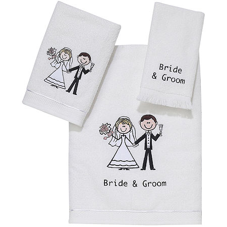 Avanti Linens Bride & Groom Towel Collection