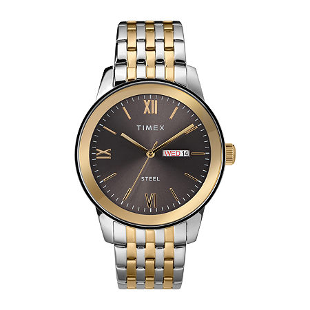 Click here for Timex Mens Two Tone Stainless Steel Bracelet Watch... prices