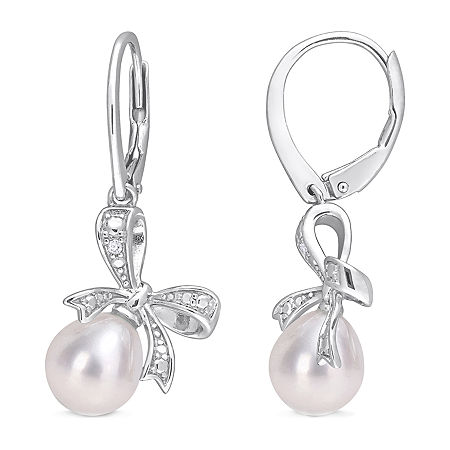 Click here for Womens Diamond Accent White Cultured Freshwater Pe... prices