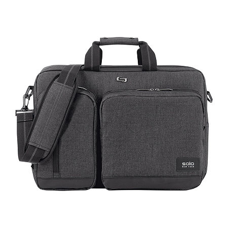 Solo New York Duane Hybrid Laptop Briefcase - Gray