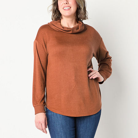 Click here for St. Johns Bay Womens Tall Cowl Neck Long Sleeve T-... prices