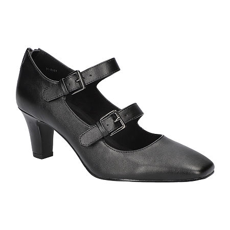 Easy Street Womens Willis Mary Jane Pumps - Black