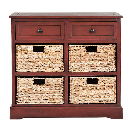 Click here for Herman 6-Drawer Chest  One Size  Red prices