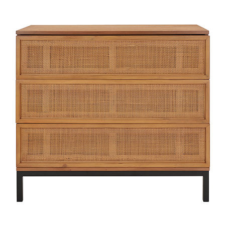 Click here for Zadie 3-Drawer Chest  One Size  Brown prices