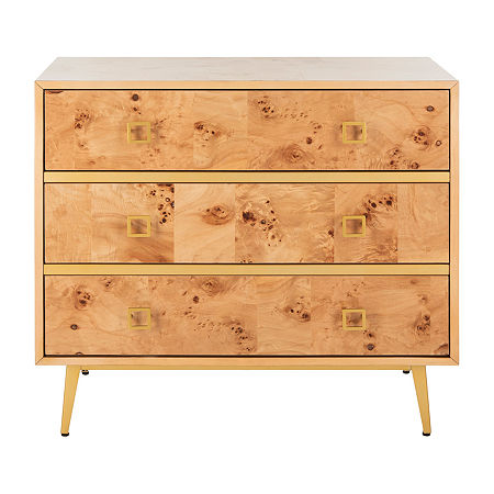 Click here for Katia 3-Drawer Chest  One Size  Brown prices