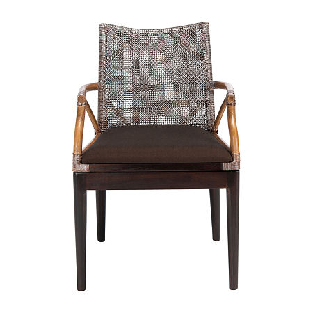 Click here for Gianni Upholstered Armchair  One Size  Brown prices