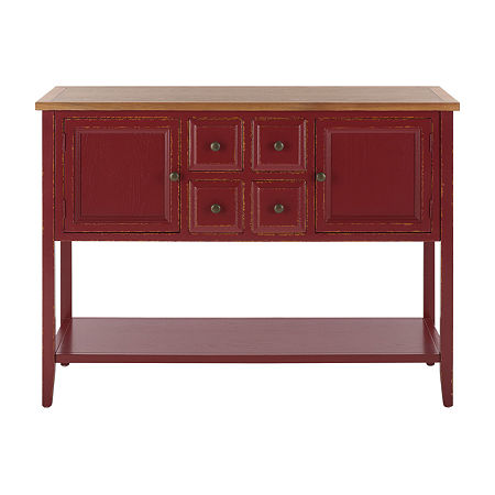 Tilly Sideboard - Wine And Weathered Top