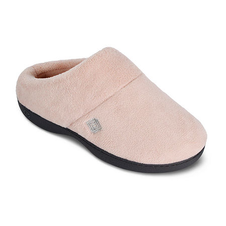 Click here for Isotoner Hoodback Womens Clog Slippers  7-8  Pink prices