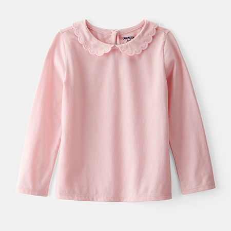 Click here for Oshkosh Toddler Girls Long Sleeve Blouse  2t  Pink prices