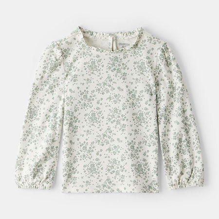 Click here for Oshkosh Toddler Girls Round Neck Long Sleeve Blous... prices