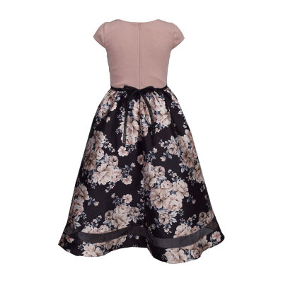 Bonnie Jean Big Kid Girls Short Sleeve Cap Fit + Flare Dress, Color ...