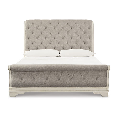 Click here for Signature Design by Ashley Realyn Upholstered Slei... prices