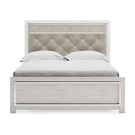 Click here for Signature Design by Ashley Altyra Panel Bed with U... prices