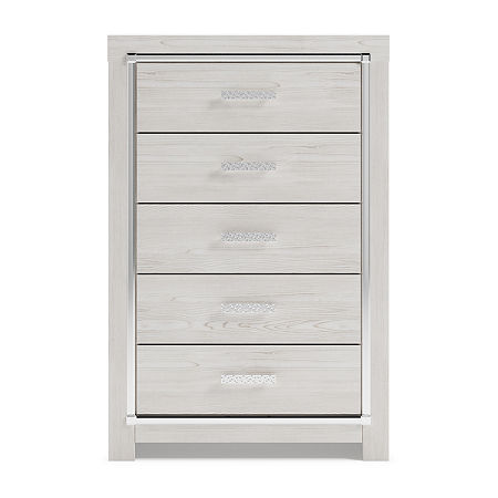 Click here for Signature Design by Ashley Altyra 5-Drawer Chest i... prices
