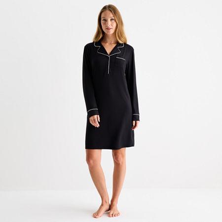 Click here for Liz Claiborne Womens Long Sleeve Nightshirt  Small... prices