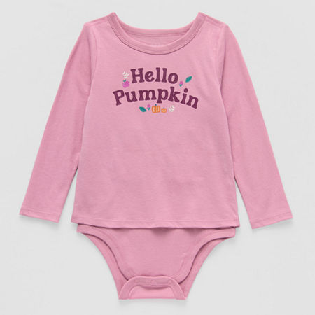 Click here for Okie Dokie Toddler Girls Bodysuit Closure U Neck L... prices