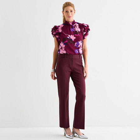 Click here for Liz Claiborne Audra Womens Straight Trouser  14  R... prices
