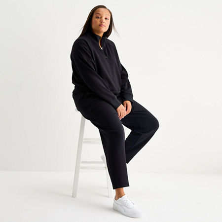 Click here for Xersion Womens Scuba Luxe Half Zip Pullover Plus... prices