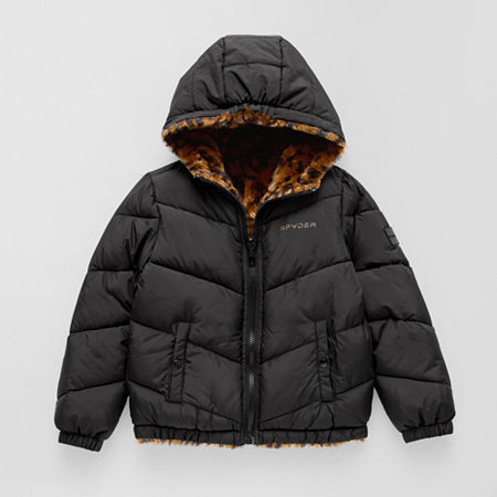 Click here for Spyder Little & Big Kid Girls Hooded Reversible He... prices