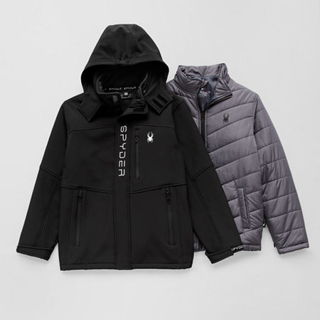 Click here for Spyder Little & Big Kid Boys Hooded Midweight Soft... prices