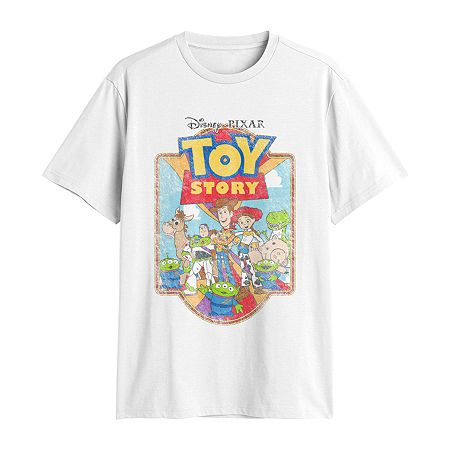 Click here for Mens Crew Neck Short Sleeve Regular Fit Toy Story... prices