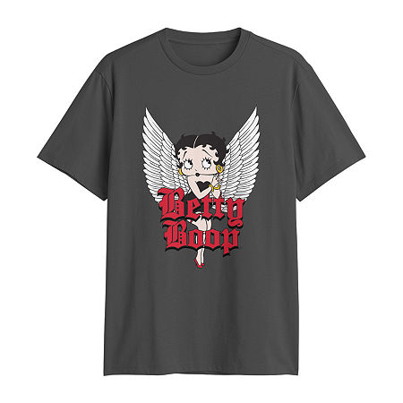 Click here for Mens Crew Neck Short Sleeve Regular Fit Betty Boop... prices
