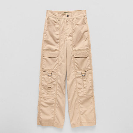 Click here for Vanilla Star Big Kid Girls Mid Rise Wide Leg Cargo... prices