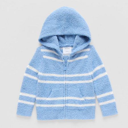 Click here for Okie Dokie Baby Boys Hooded Long Sleeve Zipper Str... prices