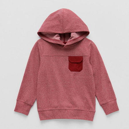 Click here for Okie Dokie Toddler & Little Boys Long Sleeve Hoodi... prices