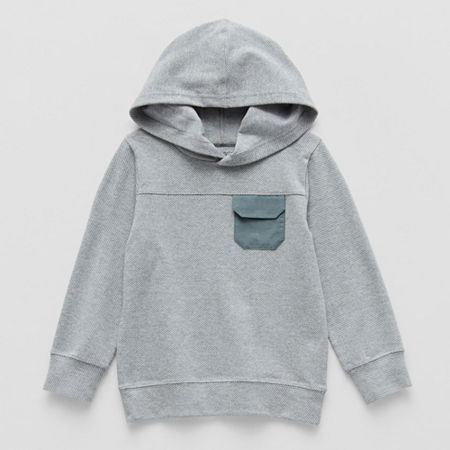 Click here for Okie Dokie Toddler & Little Boys Long Sleeve Hoodi... prices